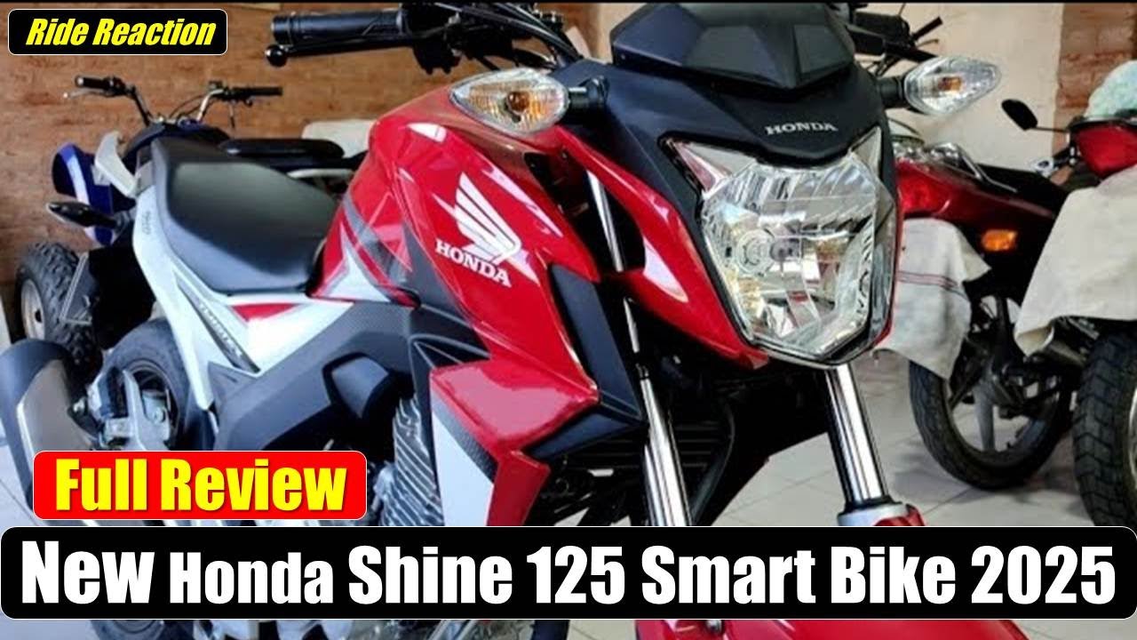 New 2025 Model Honda Shine 125cc Full Review | New Model Honda Shine ...