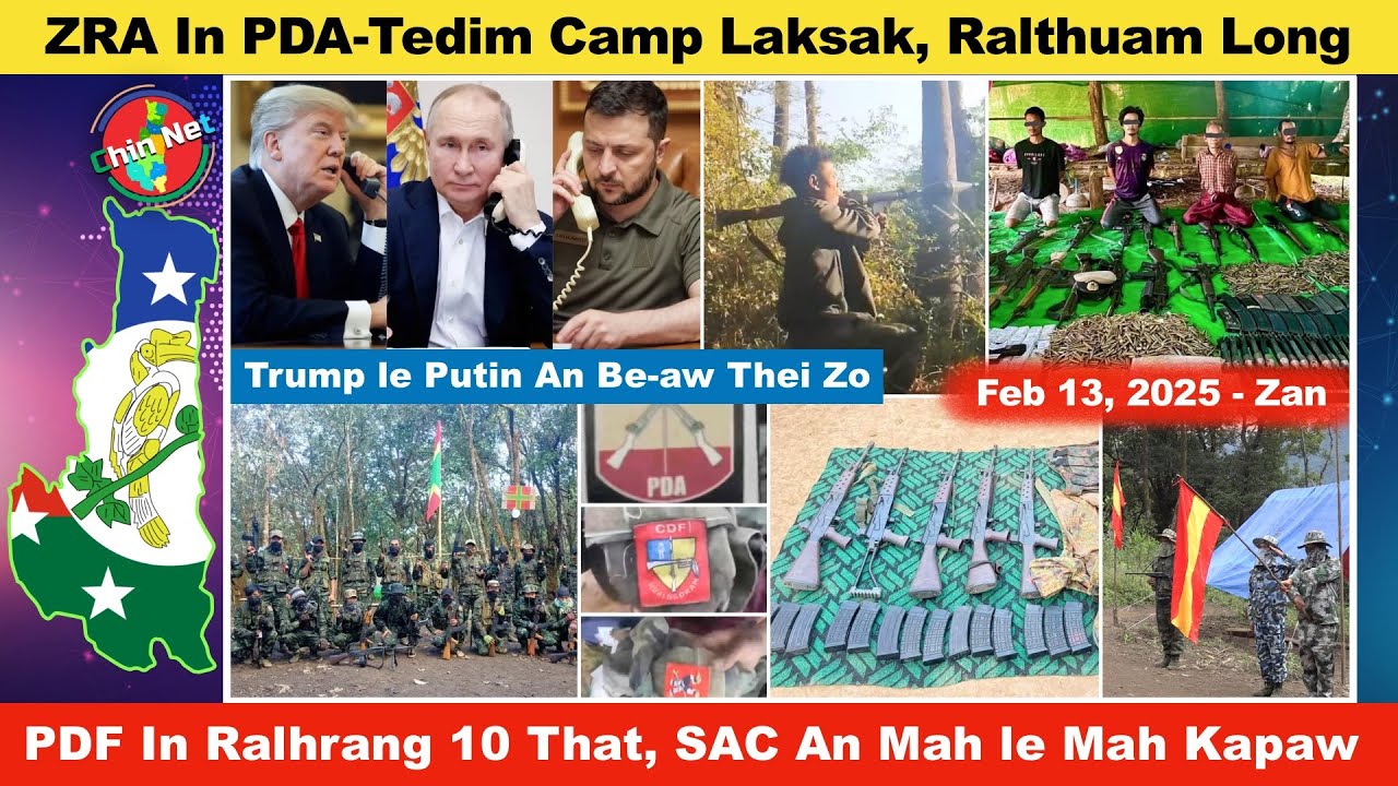 Feb 13 Zan: ZRA In PDA Tedim Camp Laksak. PDF In Ralhrang 10 That ...