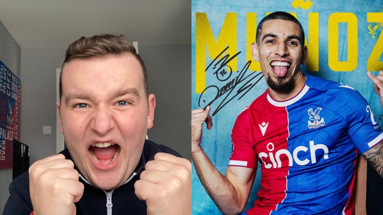 PALACE SIGN MUNOZ REACTION!!! - YouTube