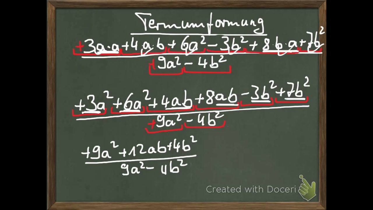 Termumformung - YouTube