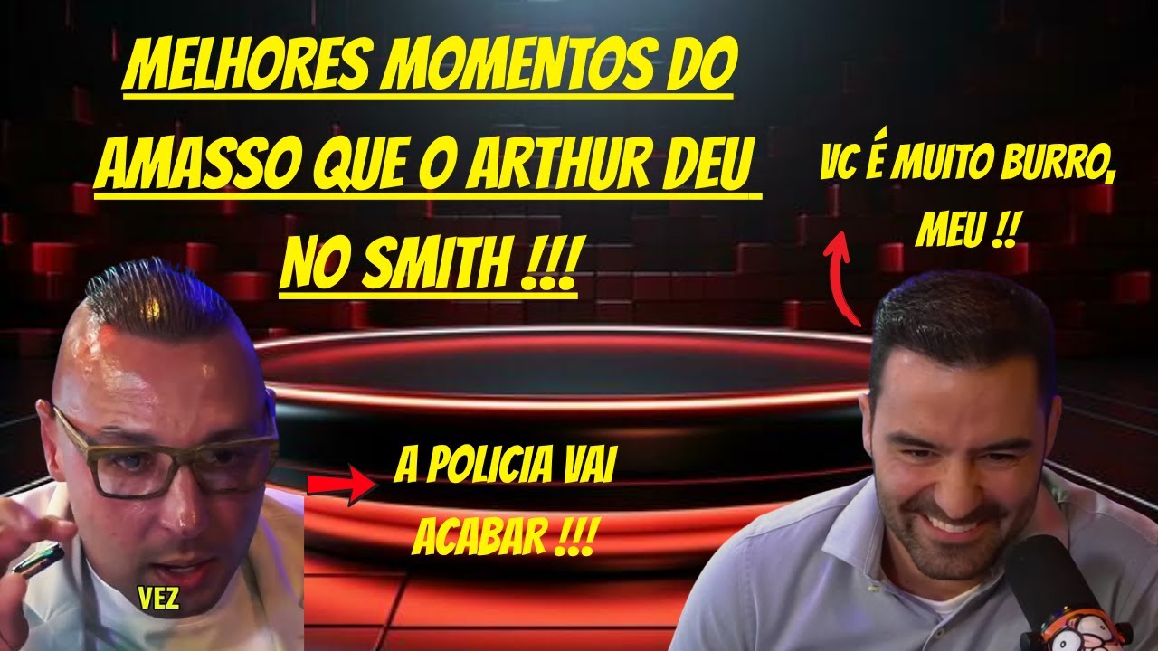 🚨 SMITH SEM PALAVRAS! ARTHUR DO VAL DEITA NO DEBATE! PARTE I - YouTube