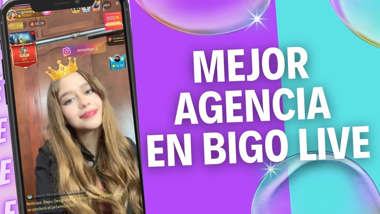 La MEJOR AGENCIA de BIGO live para TRABAJAR y GANAR DINERO 💕💸 - YouTube
