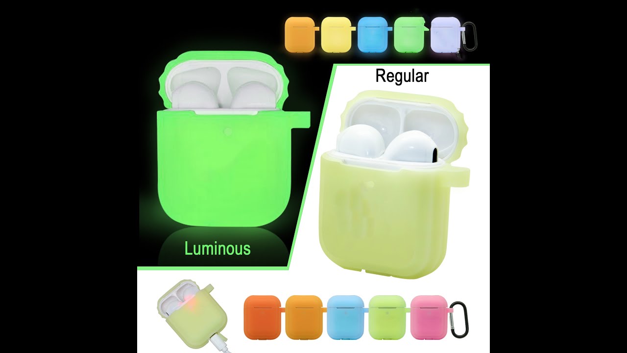 AG PCGY Luminous AirPods Case - YouTube