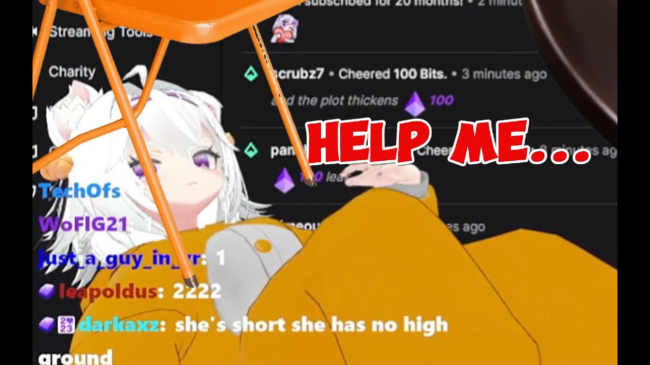 Chair OWNS Streamer Filian - YouTube