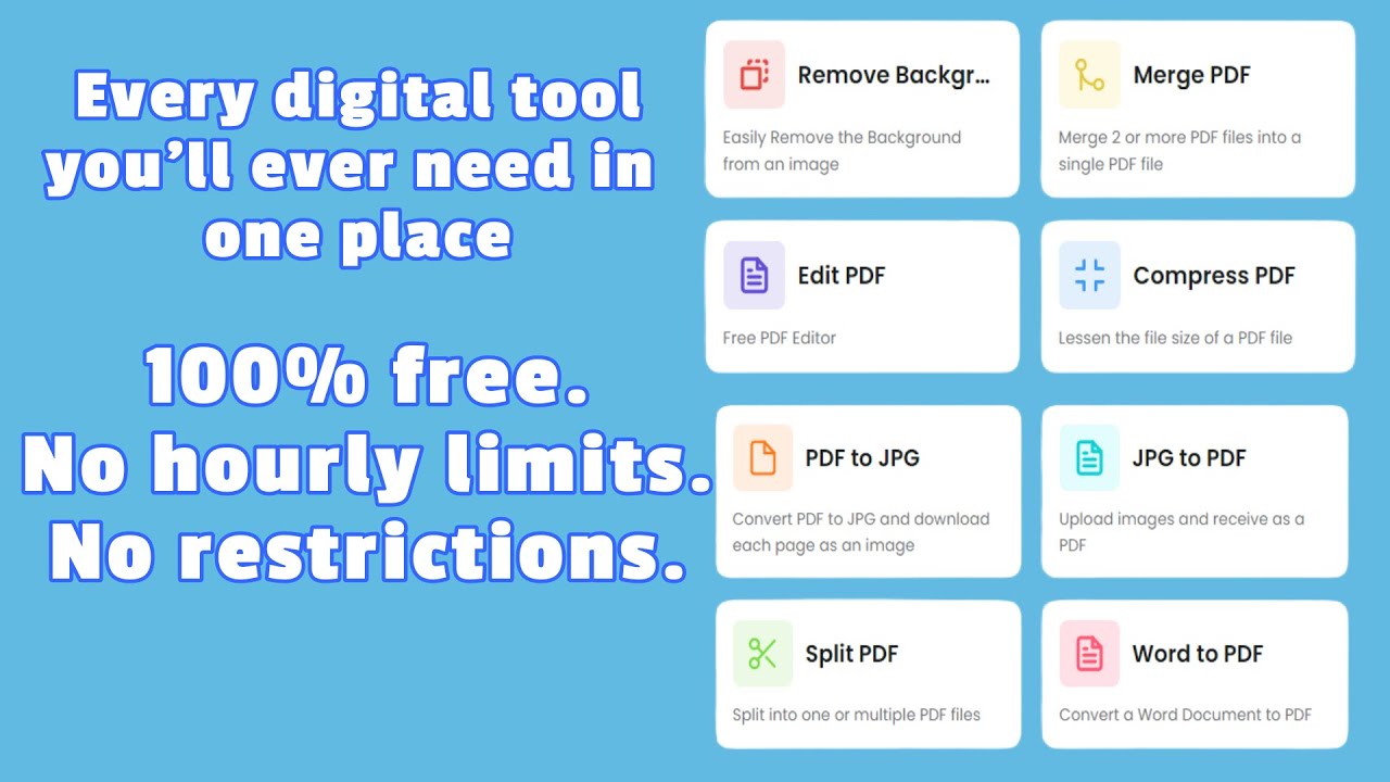 TinyWow - Tools That Solve Your Files Problem #converting #files #pdf - YouTube