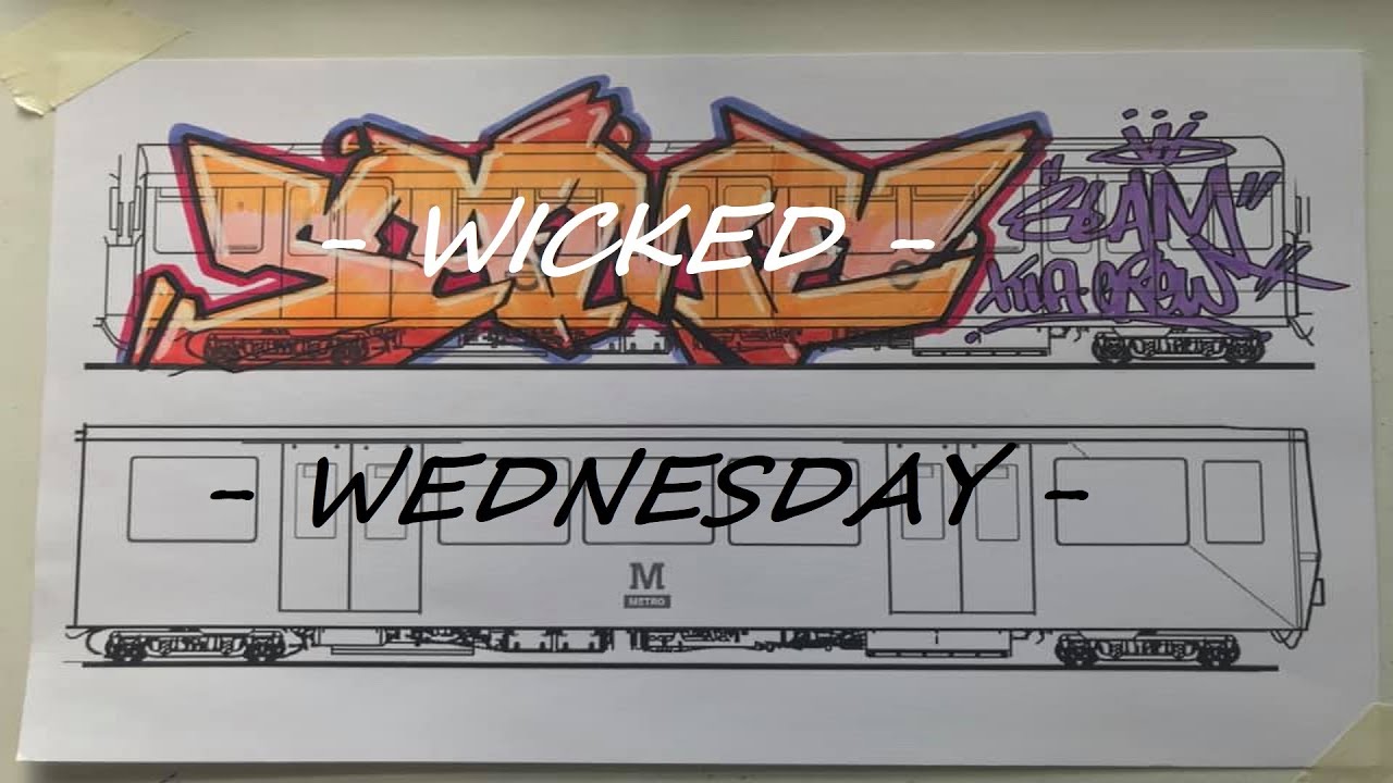 Graffiti Art - Wicked Wednesdays - SAME - YouTube