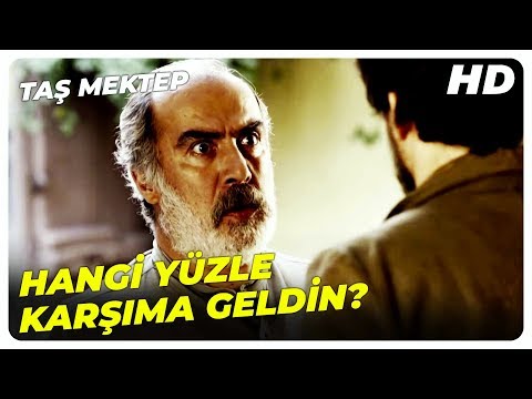 Taş Mektep | Cemil, Babasının Karşısına Helallik İstemeye Geliyor | Türk Filmi