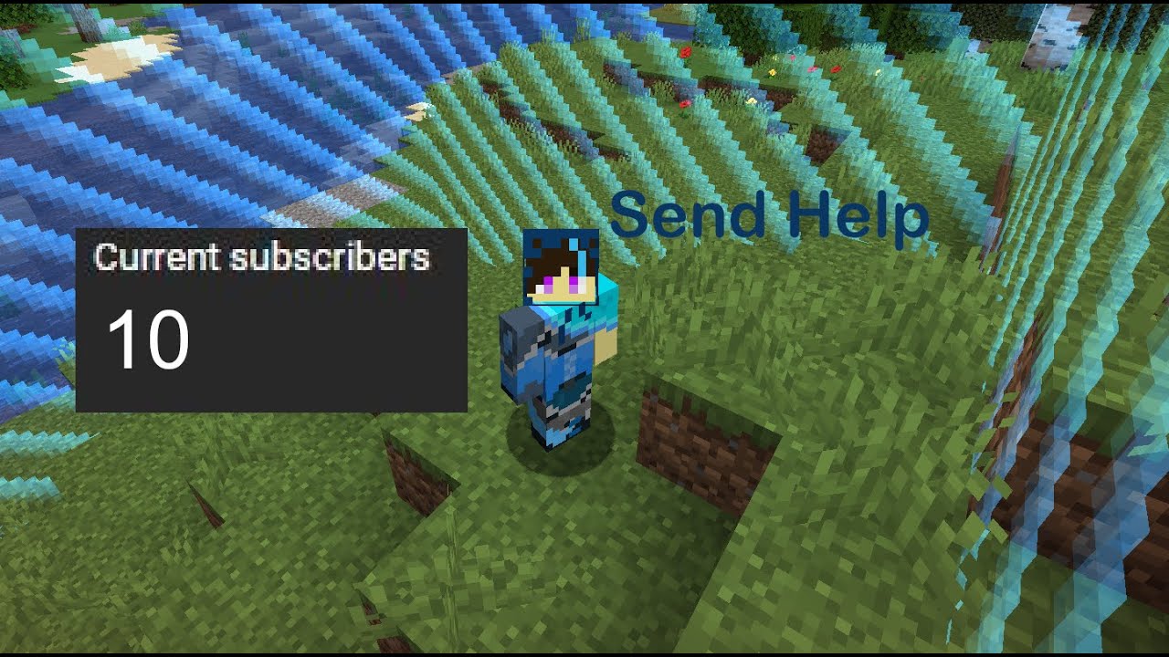 Minecraft but my world border is set to my subscriber count - YouTube