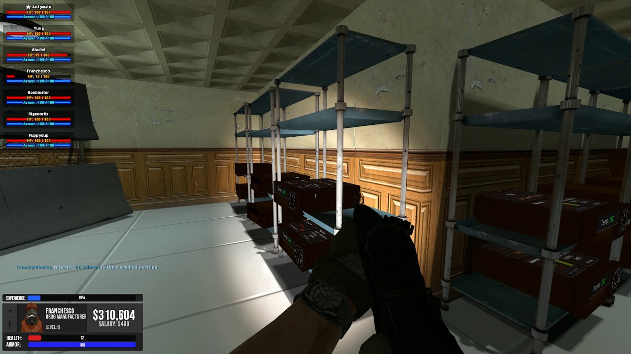 So MANY PRINTERS Gmod DARKRP - YouTube