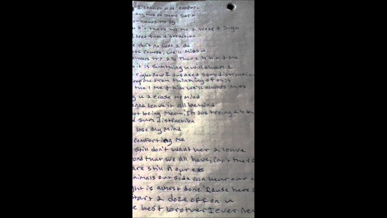 I need some distraction poem/song - YouTube