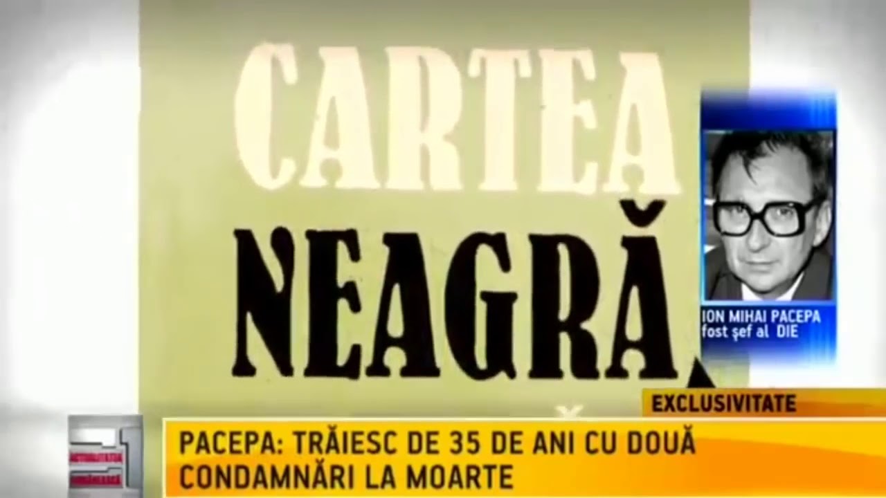 Interviu cu generalul Ion Mihai Pacepa FULL - YouTube