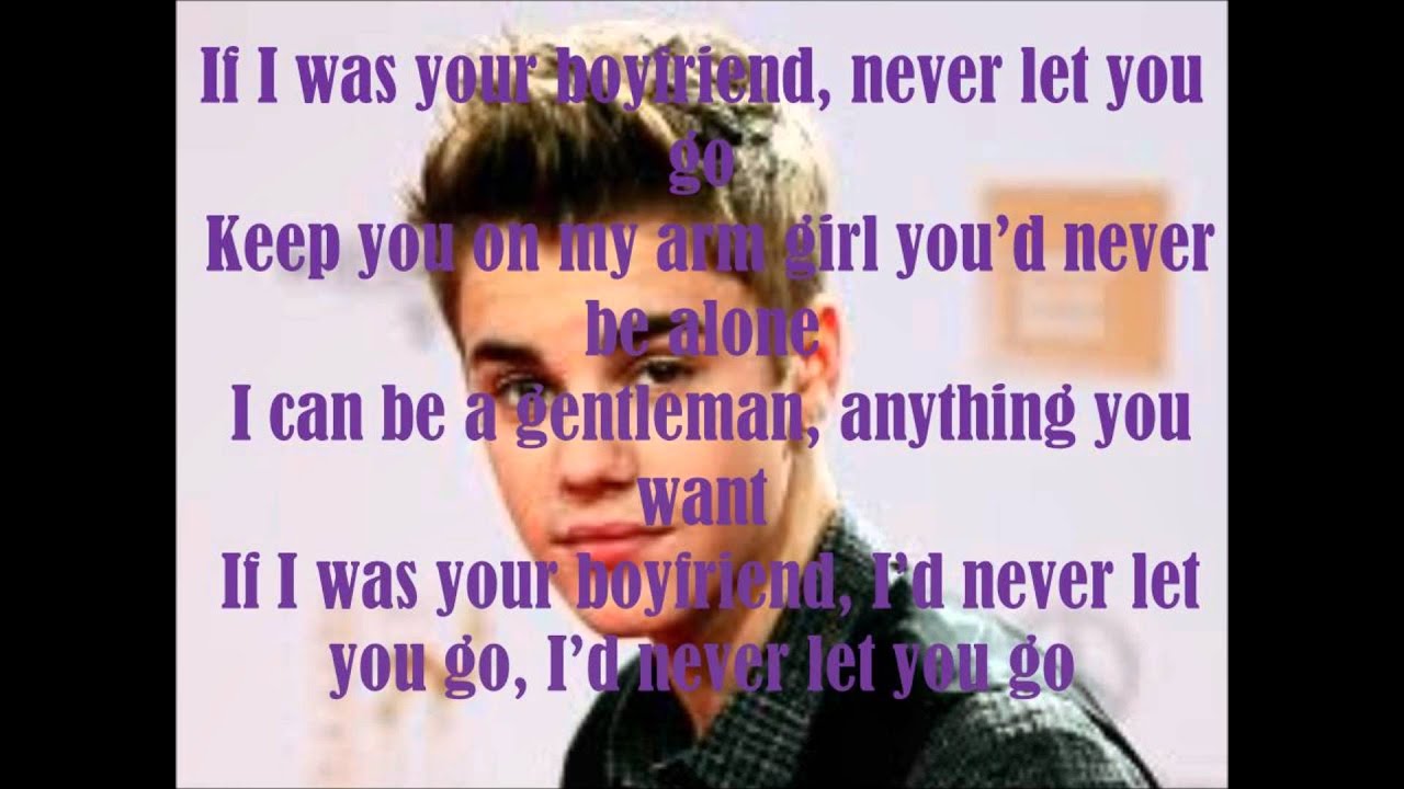 Justin Bieber Boyfriend Lyrics - YouTube