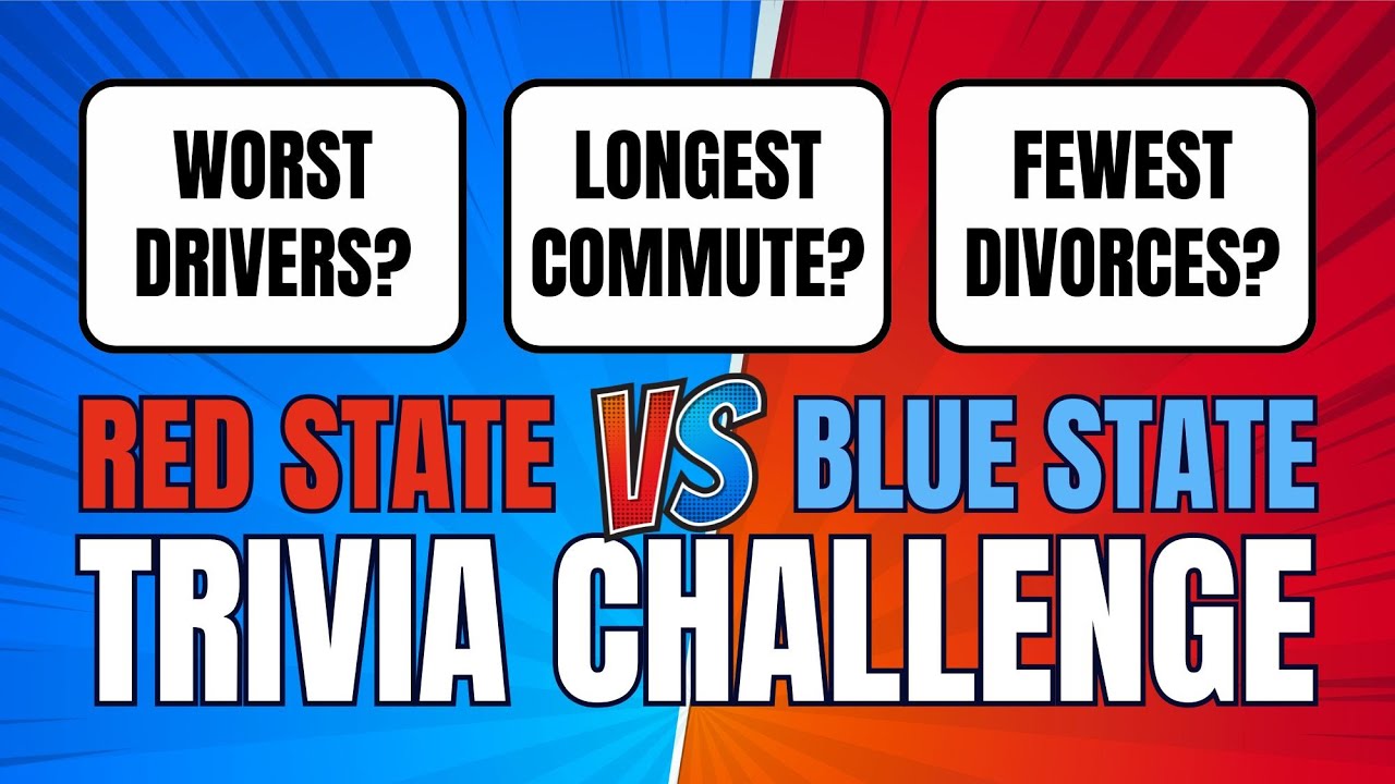 Can you pass this Red State vs Blue State trivia quiz? - YouTube