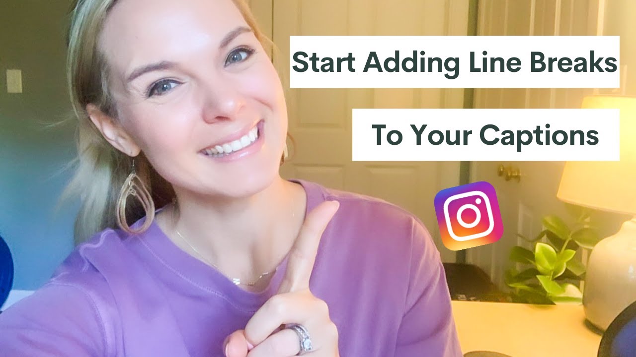 Make your Instagram Captions STAND OUT with LINE BREAKS - YouTube