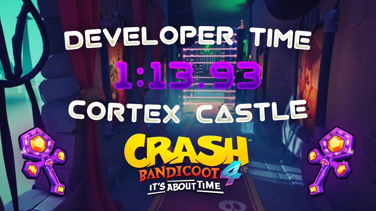 Crash Bandicoot 4 - Developer Times - Cortex Castle | 1:13.93 - YouTube