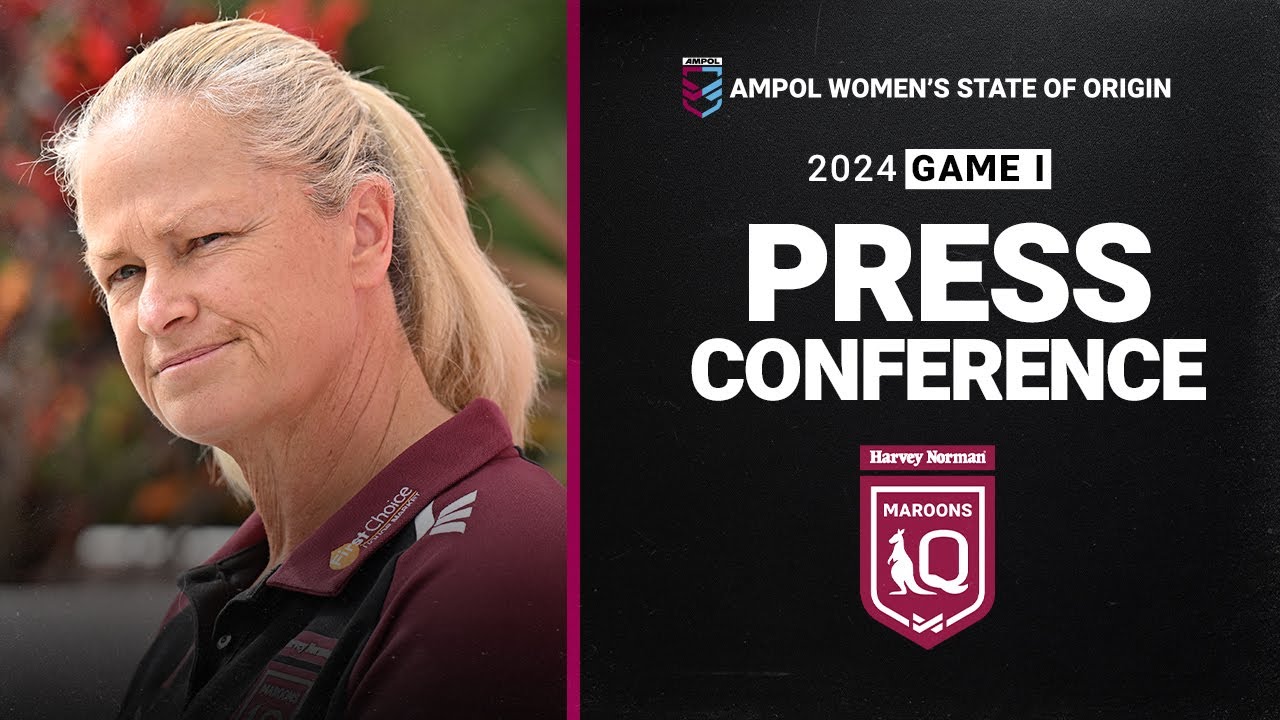 State of Origin 2024 | QLD Maroons Press Conference | Game 1 - YouTube