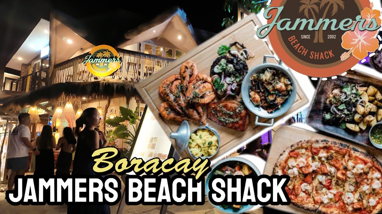 Boracay 7: Jammers Beach Shack Dinner - YouTube