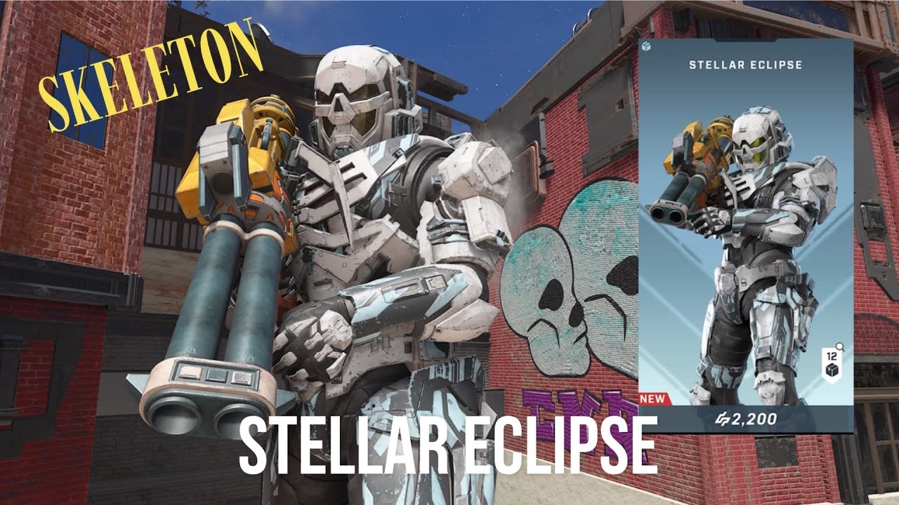 Stellar Eclipse - The Skeleton armour and SPNKr model - Halo Infinite Store - YouTube