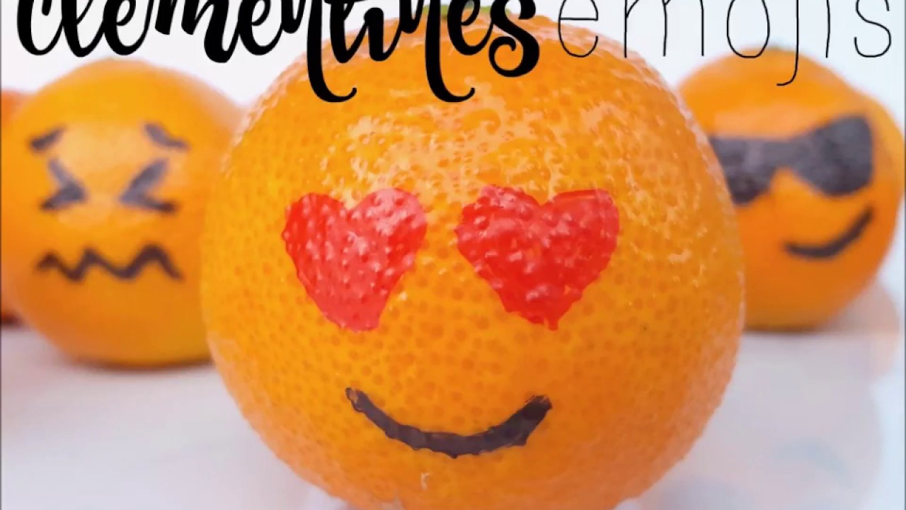 Clémentines Emojis - YouTube