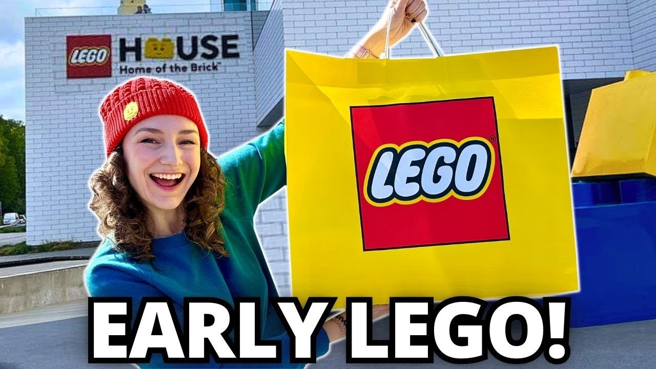 Shopping At LEGO House in Denmark! - YouTube