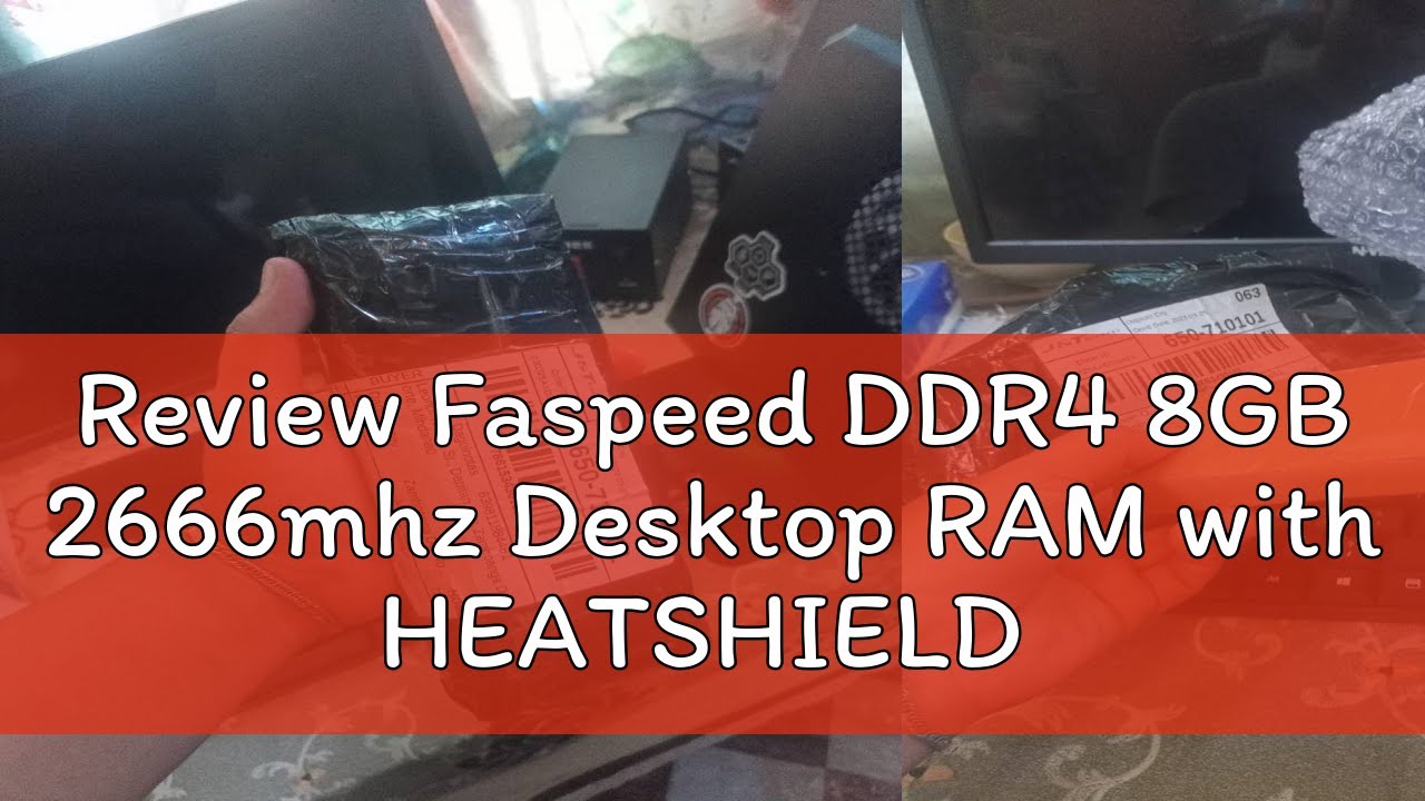 Review Faspeed DDR4 8GB 2666mhz Desktop RAM with HEATSHIELD - YouTube