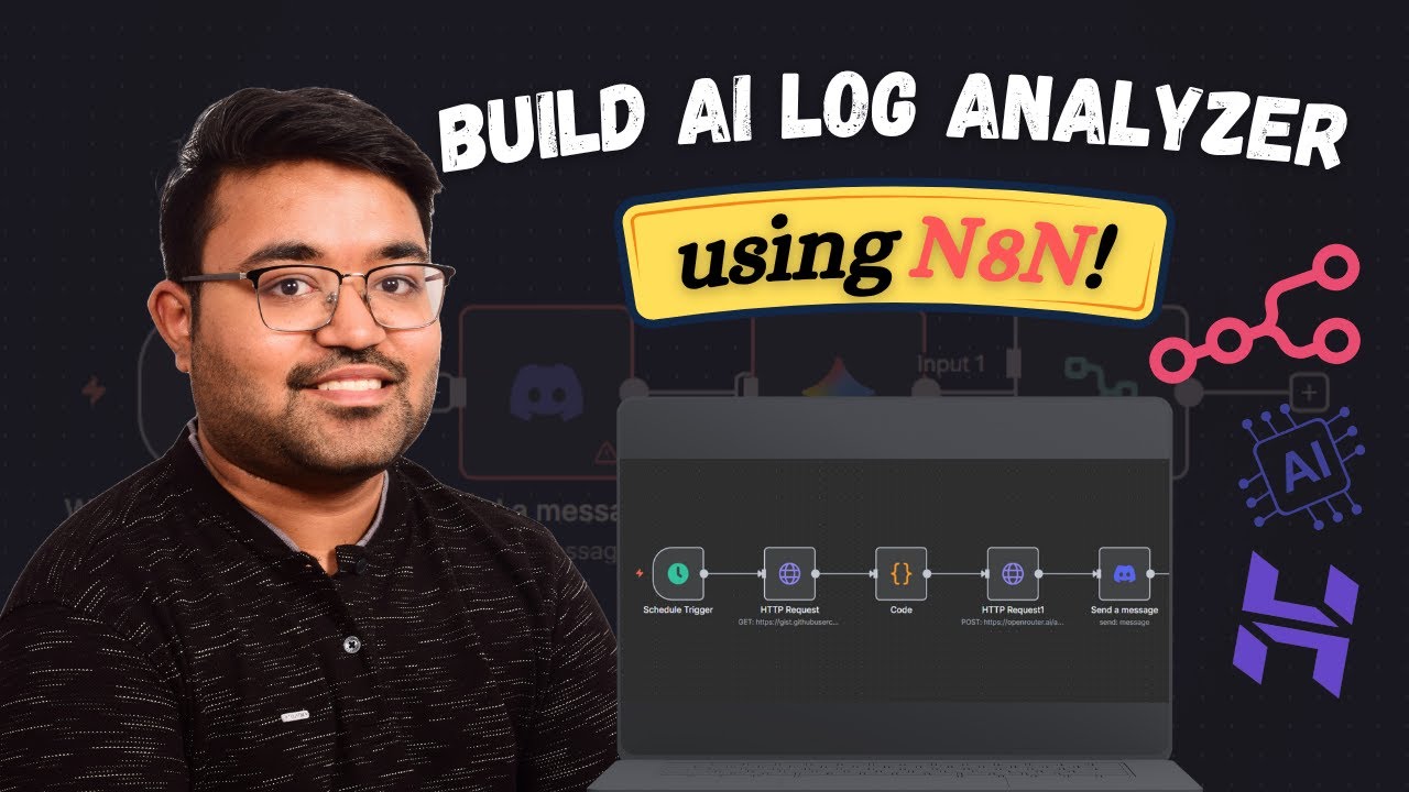 Build your own Automated AI log Analyser tool using n8n | no code | ai | open source | shashcode ...