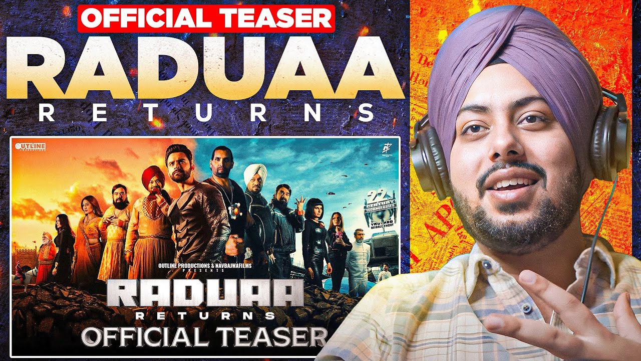Reaction on Raduaa Returns (Official Teaser) Nav Bajwa | Raduaa Vfx vs ...