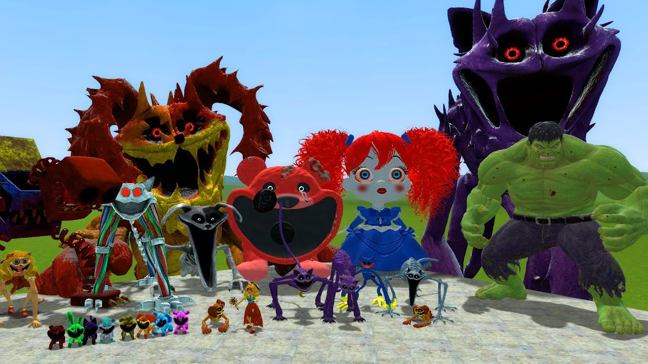 NEW EVOLUTION ALL POPPY PLAYTIME CHAPTER 3-1 CHARACTERS VS NEW ...