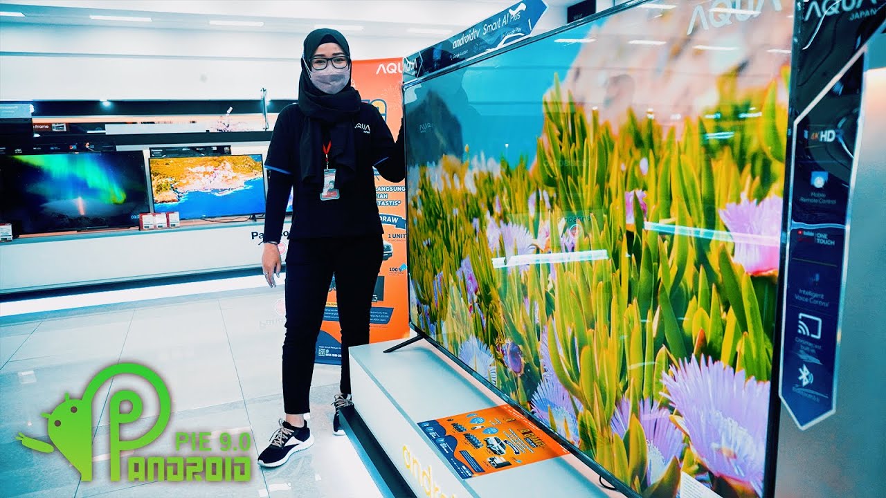 WOW!! ANDROID TV Harga MERAKYAT || Gambar Jernih || Overview androidTV ...
