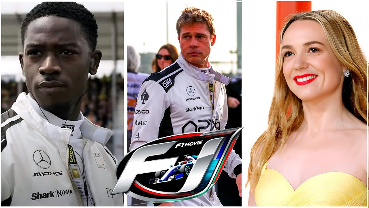 F1 Movie Cast- Where have you seen the cast before?? Brad Pitt | Damson ...