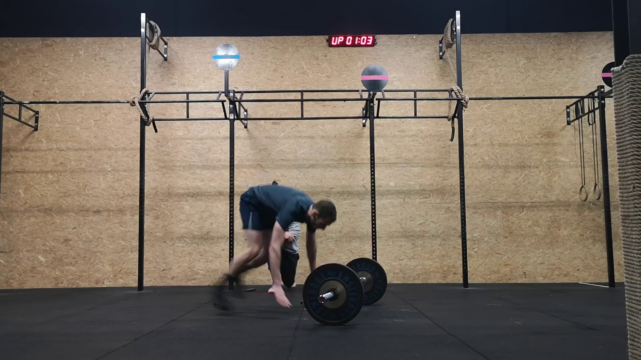 Dutch throwdown scaled workout 2 - YouTube