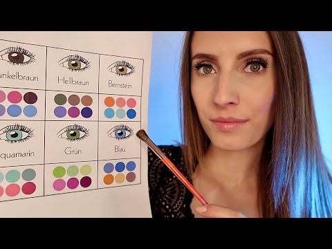 ASMR Makeup Artistin schminkt dich & Typberatung - Roleplay mit ASMR Lisa
