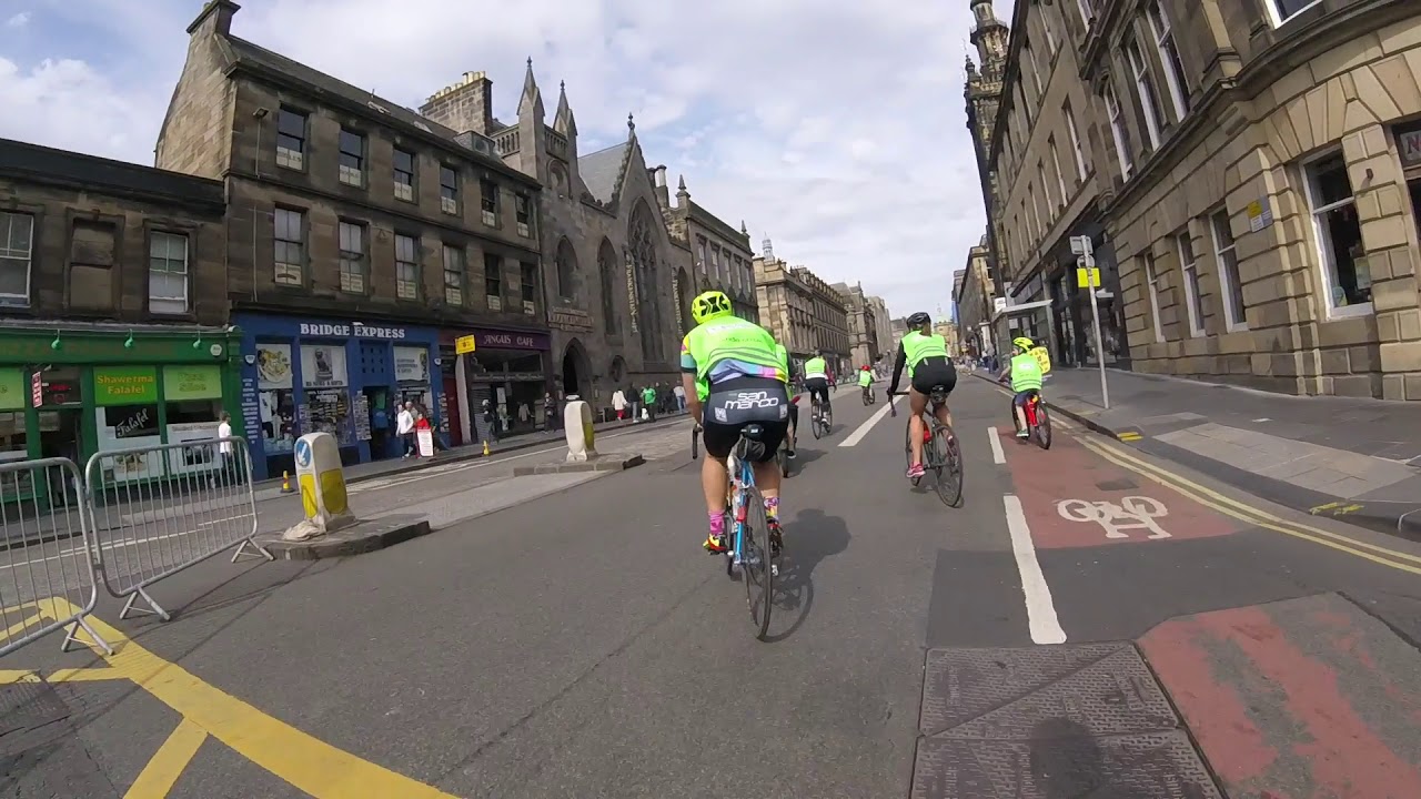 HSBC city ride Edinburgh #letsride - YouTube