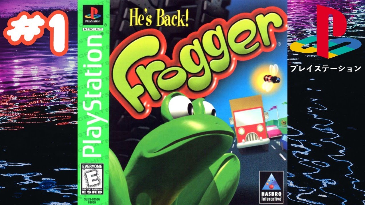 THE FIRST VIDEO GAME I EVER PLAYED 『Frogger』 〚PS1〛Playthrough #1 - YouTube