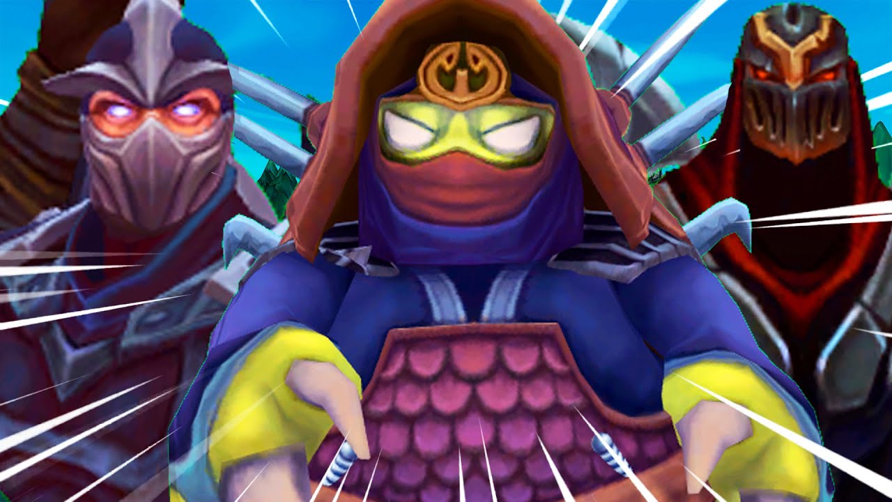 TIME DOS NINJAS DO LEAGUE OF LEGENDS - YouTube