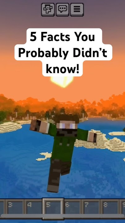 5 Minecraft Facts You Probably Didn’t Know! - YouTube