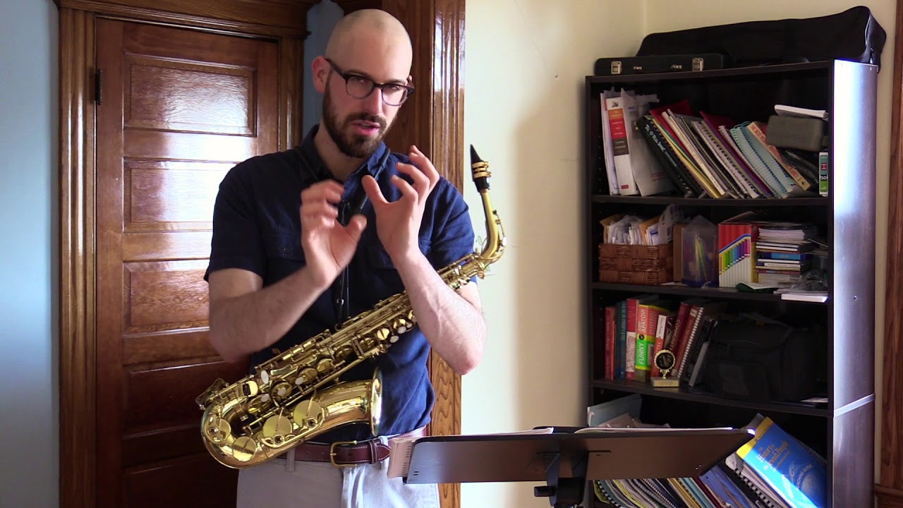 Ferling Etude #5: Saxophone Performance and Mini-Lesson - YouTube