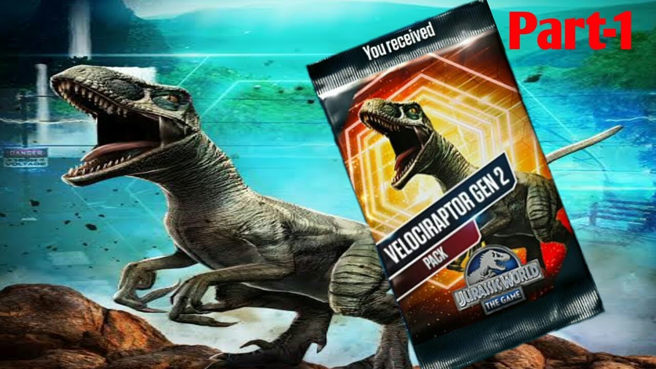 Jurassic world the game | Velociraptor gen 2 | gen 2 attack | part 1 ...