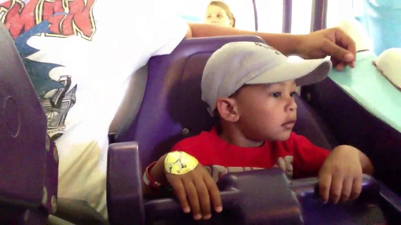 Mateo and dad at universal - YouTube