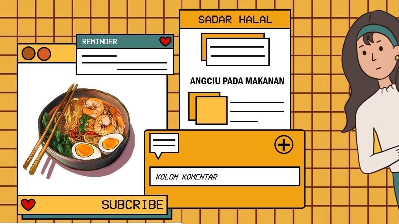 Sadar Halal Angciu Pada Makanan - YouTube