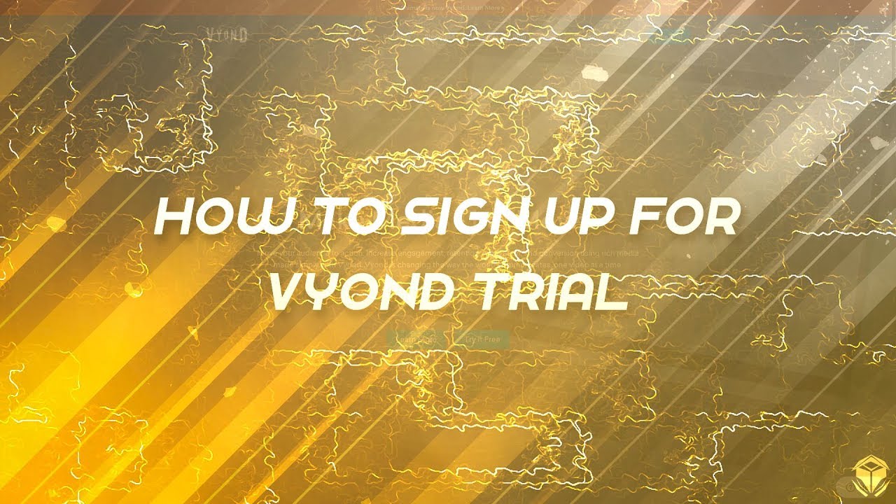 How to sign up for a Vyond 14 day free trial - YouTube