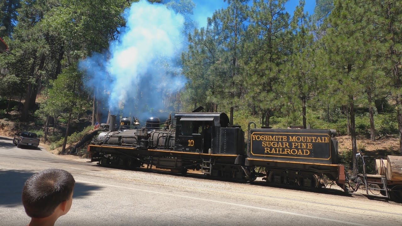 Yosemite Mountain Sugar Pine Railroad Train Ride - YouTube