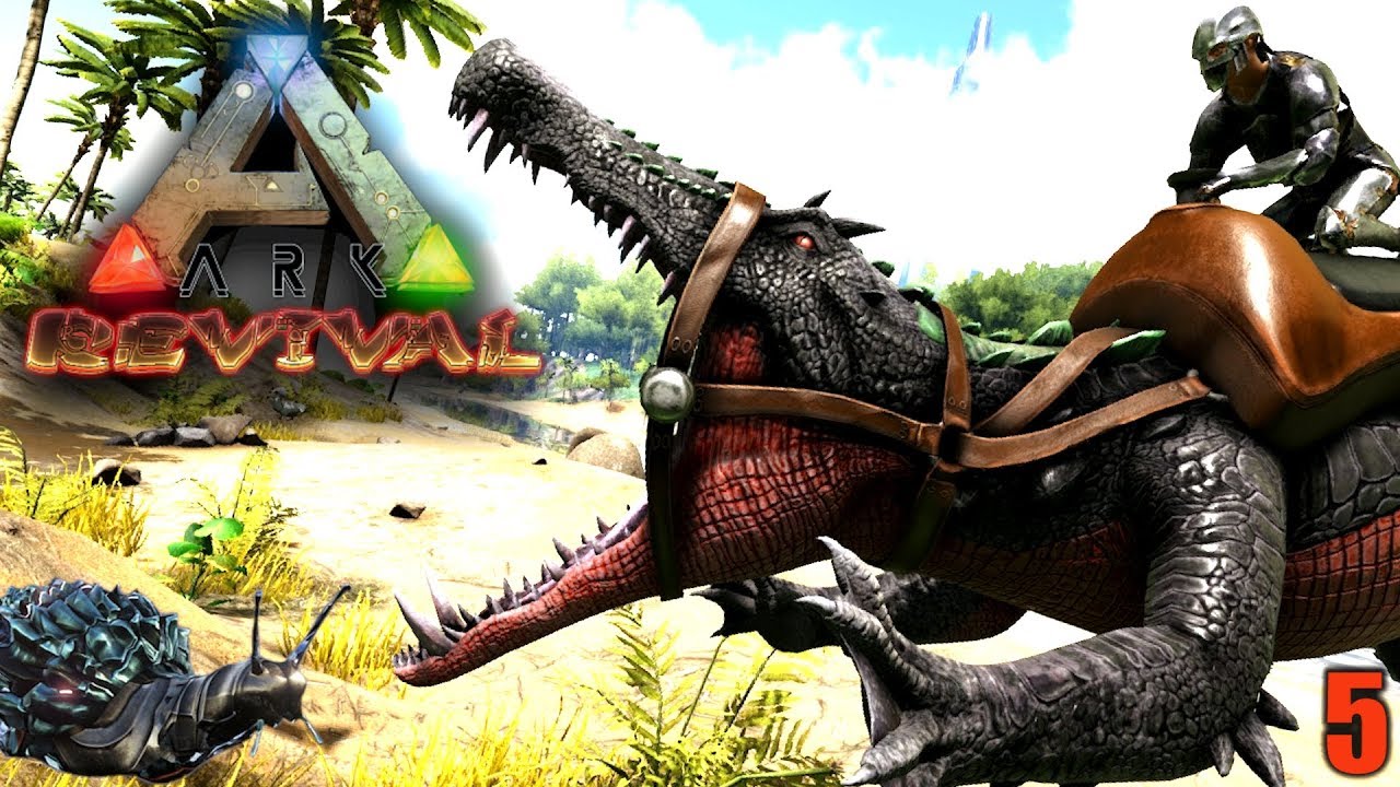ARK REVIVAL - 5 - Mein erster Kaprosuchus | Ark Survival Evolved ...