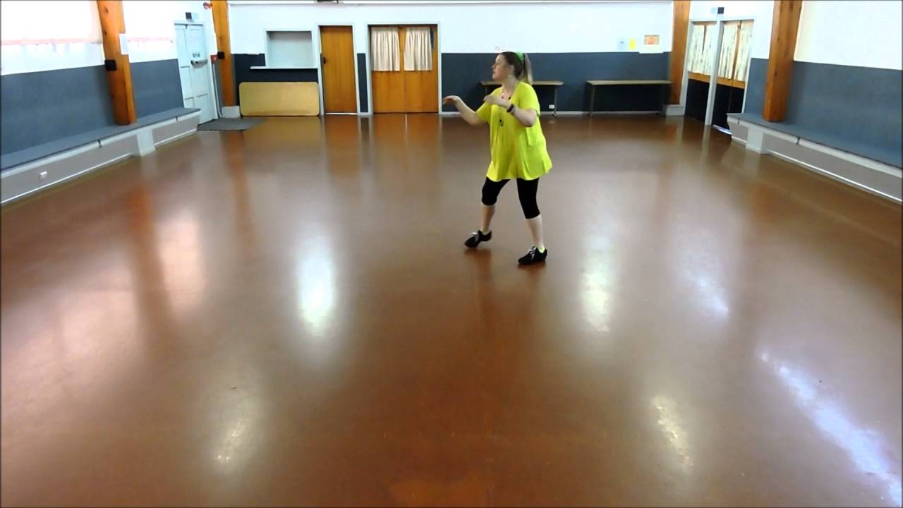 String Me Along line dance - Christine Stewart - YouTube