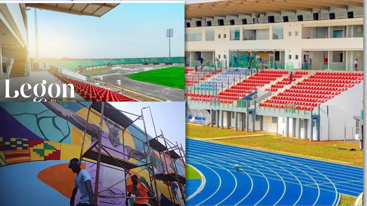 The Complete Inspection of the Legon Sports Stadium 🔥full Tour of the ...