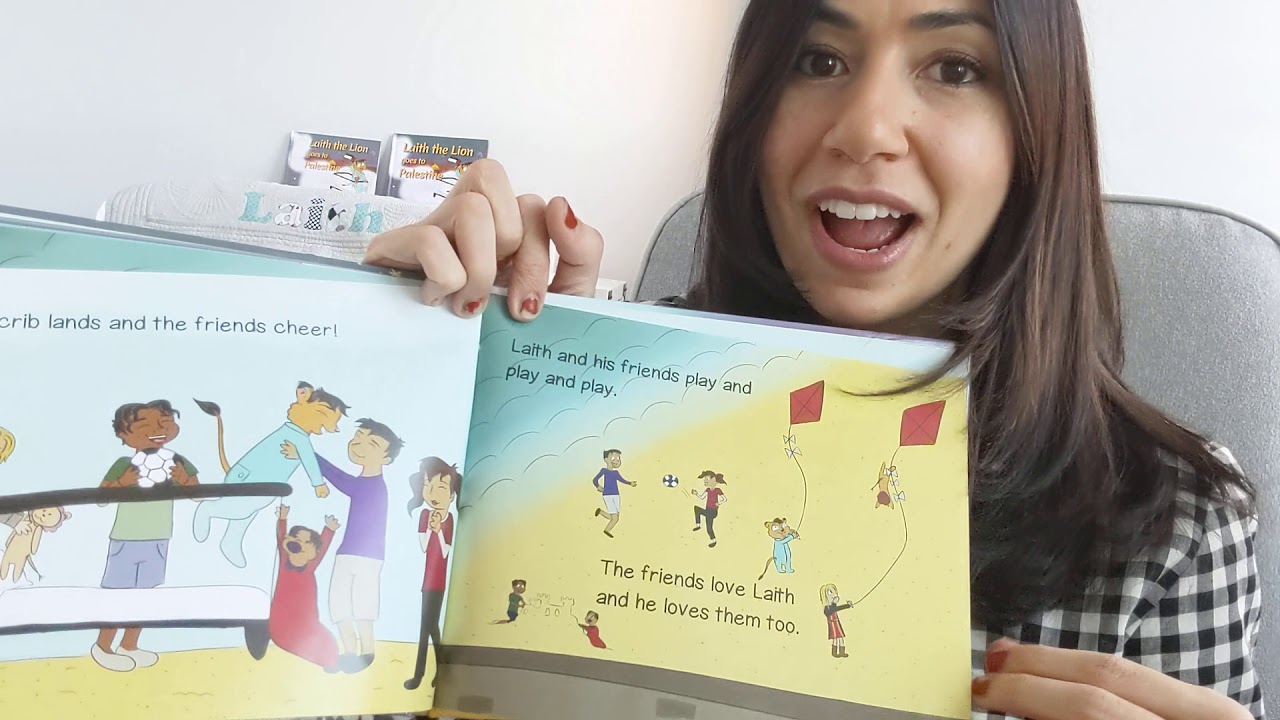 Laith the Lion Goes to Palestine Storytime - YouTube