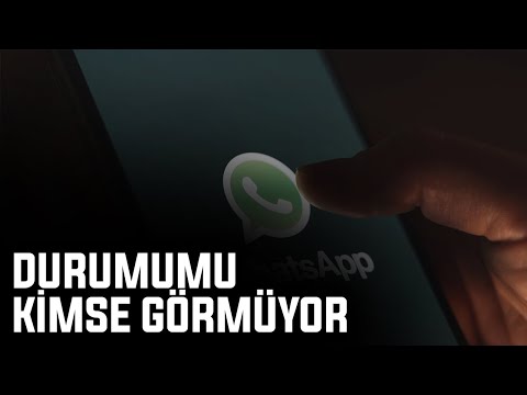 WHATSAPP DURUMUMU KİMSE GÖRMÜYOR SORUNU KESİN ÇÖZÜM | 2024