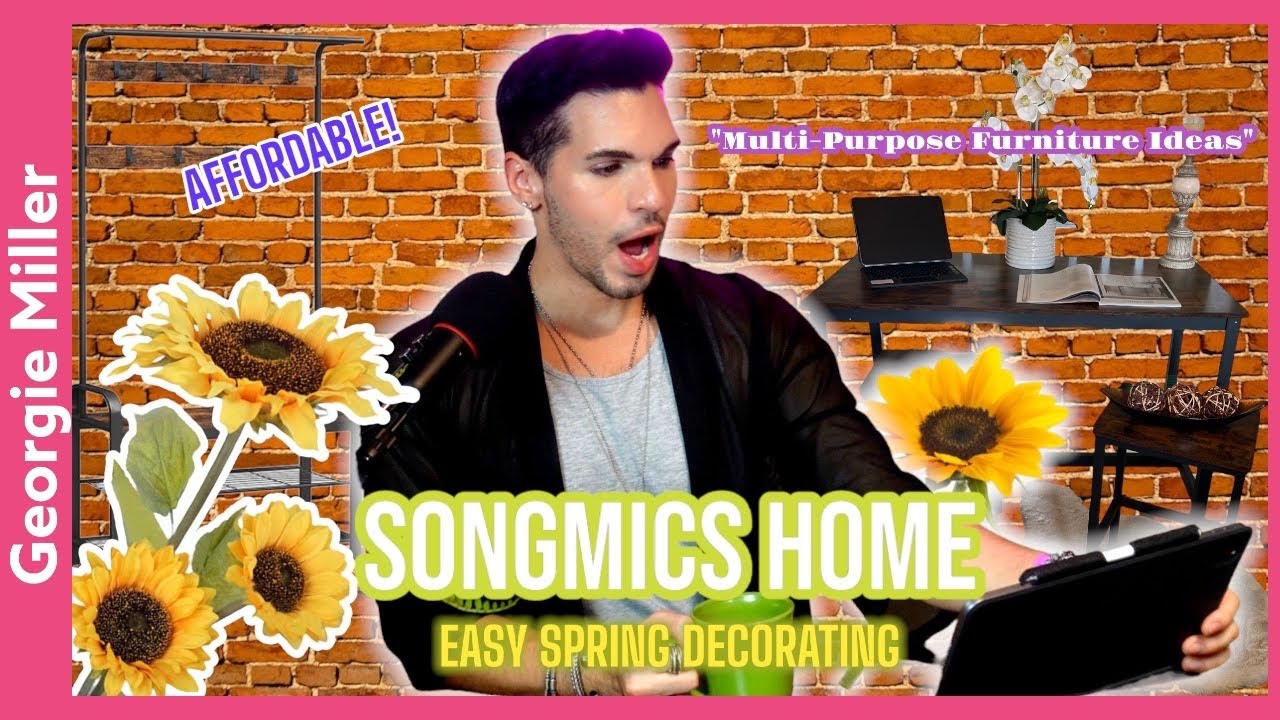 SPRING into Style with SONGMICS HOME Furniture! - YouTube