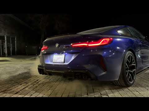 BMW M8 Competition Exhaust Sound Stock