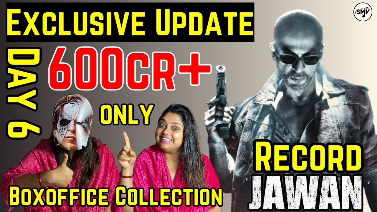 Shahrukh Khan Jawan has crossed ₹ 600 CR in 6 Days Worldwide | average ...
